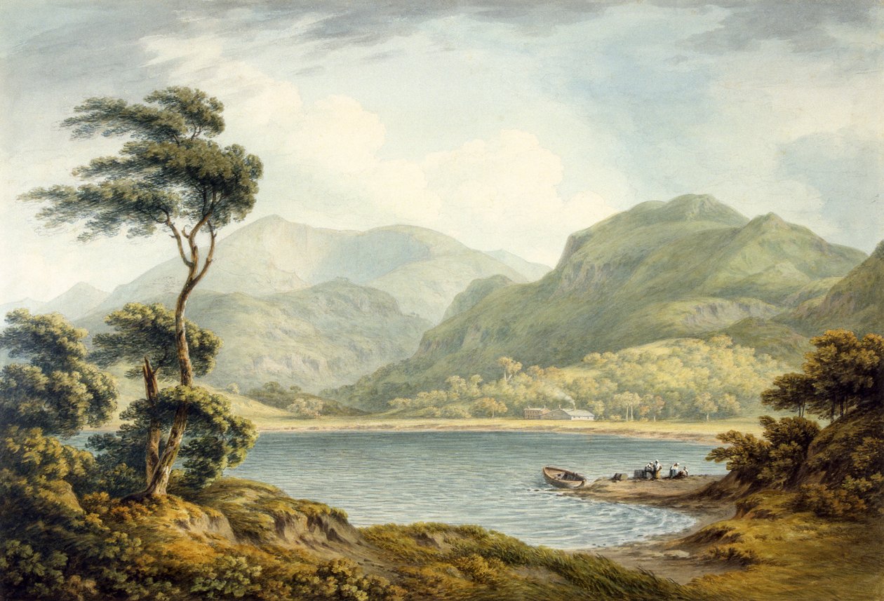 The Upper End of Coniston Lake, Lancashire, 1801